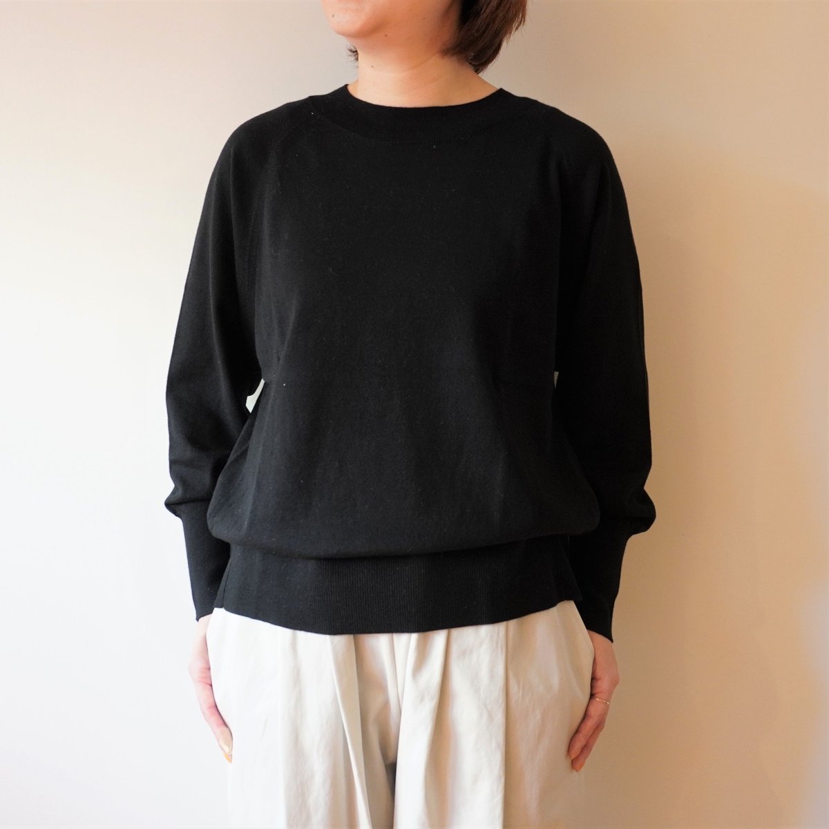 emplir／オリジナル コットンカシミヤ プルオーバー | Beignets Online