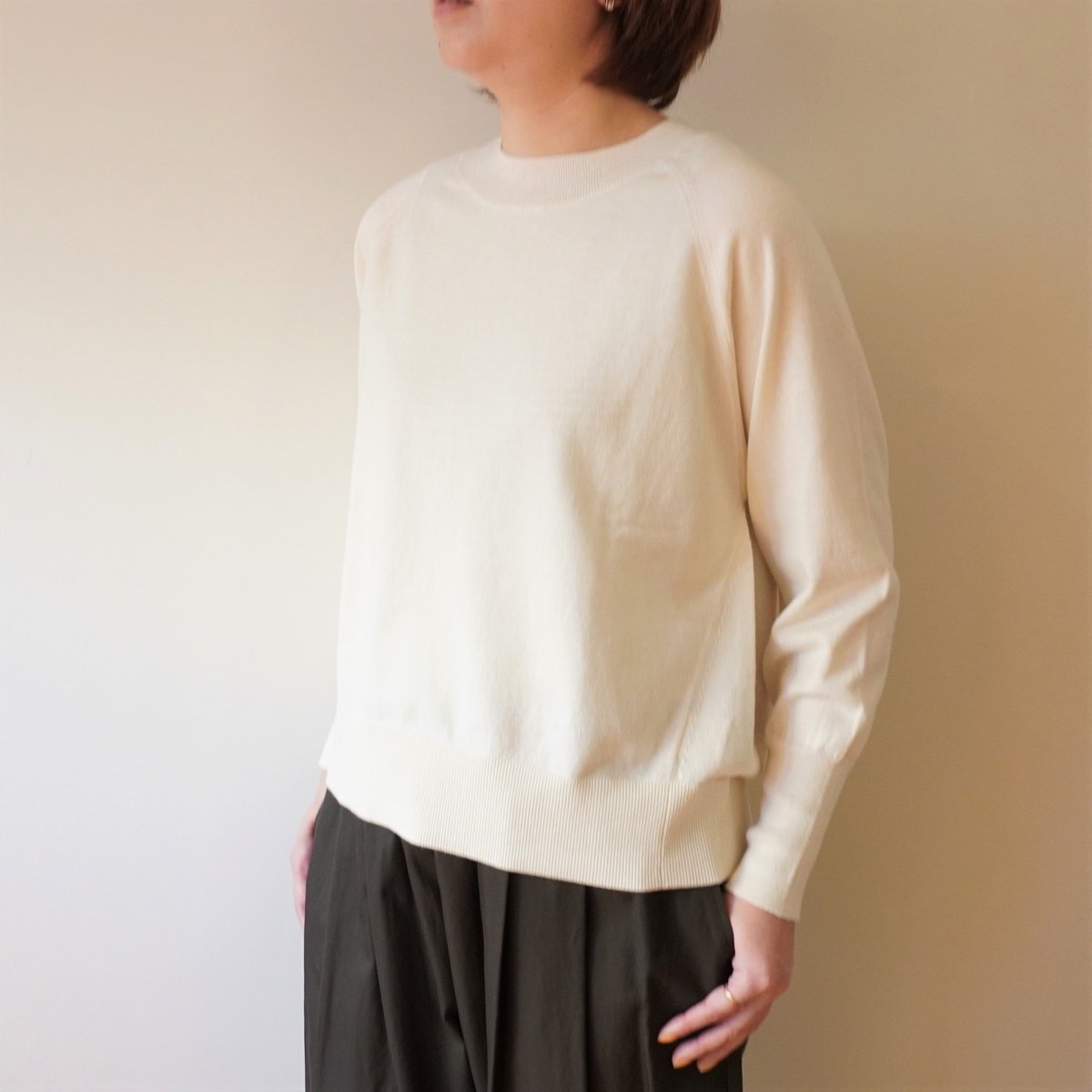 emplir／オリジナル コットンカシミヤ プルオーバー | Beignets Online