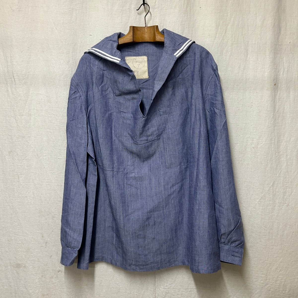 French Navy / Marine Nationale Linen Sailor Shi...