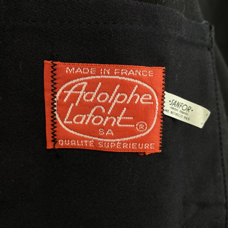 Adolphe Lafont Black Moleskin Jacket Deadstock Adolphe Lafont Black Moleskin Jacket Deadstock