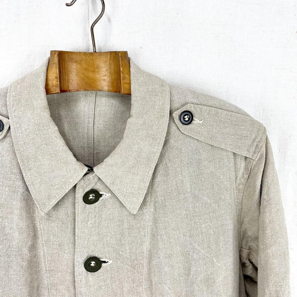 French Army M38 Bourgeron Jacket Linen Size2 | French Army M38 Bourgeron Jacket Linen Size2 |