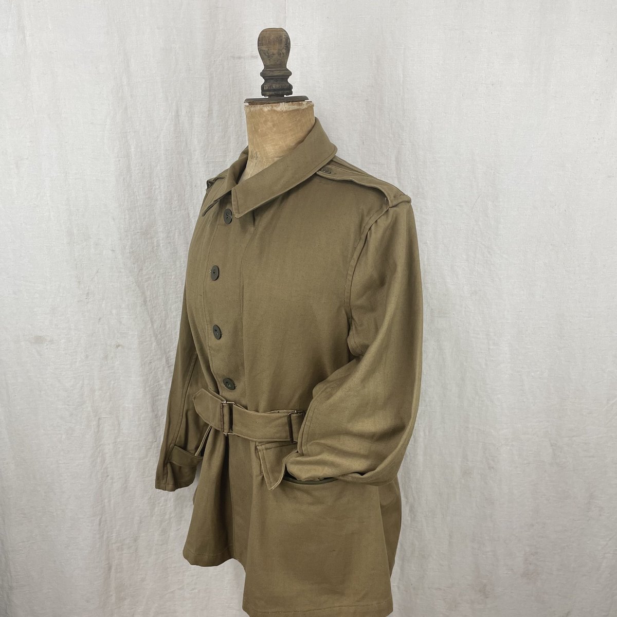 French Army M38 Bourgeron Jacket Size2 Deadstoc French Army M38 Bourgeron Jacket Size2 Deadstoc