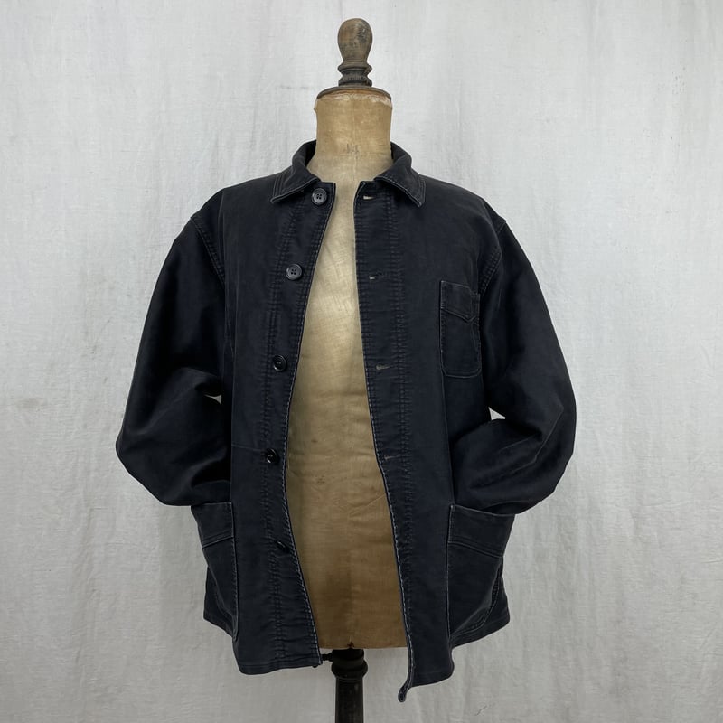 Le Mont St Michel Black Moleskin Jacket | Kiffe Le Mont St Michel Black Moleskin Jacket | Kiffe