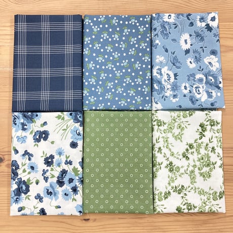 【カットクロス】moda - Nantucket Summer 6枚 | ぱいなオンラインショ...