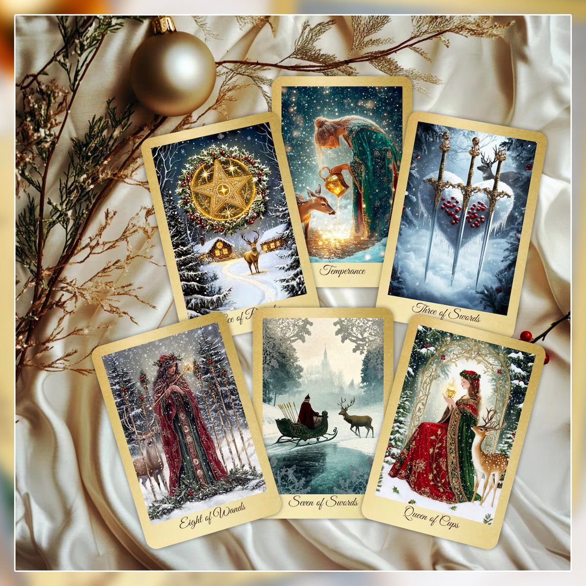 Christmas Eve Tarot Deck【タロットカード】 | musemuse