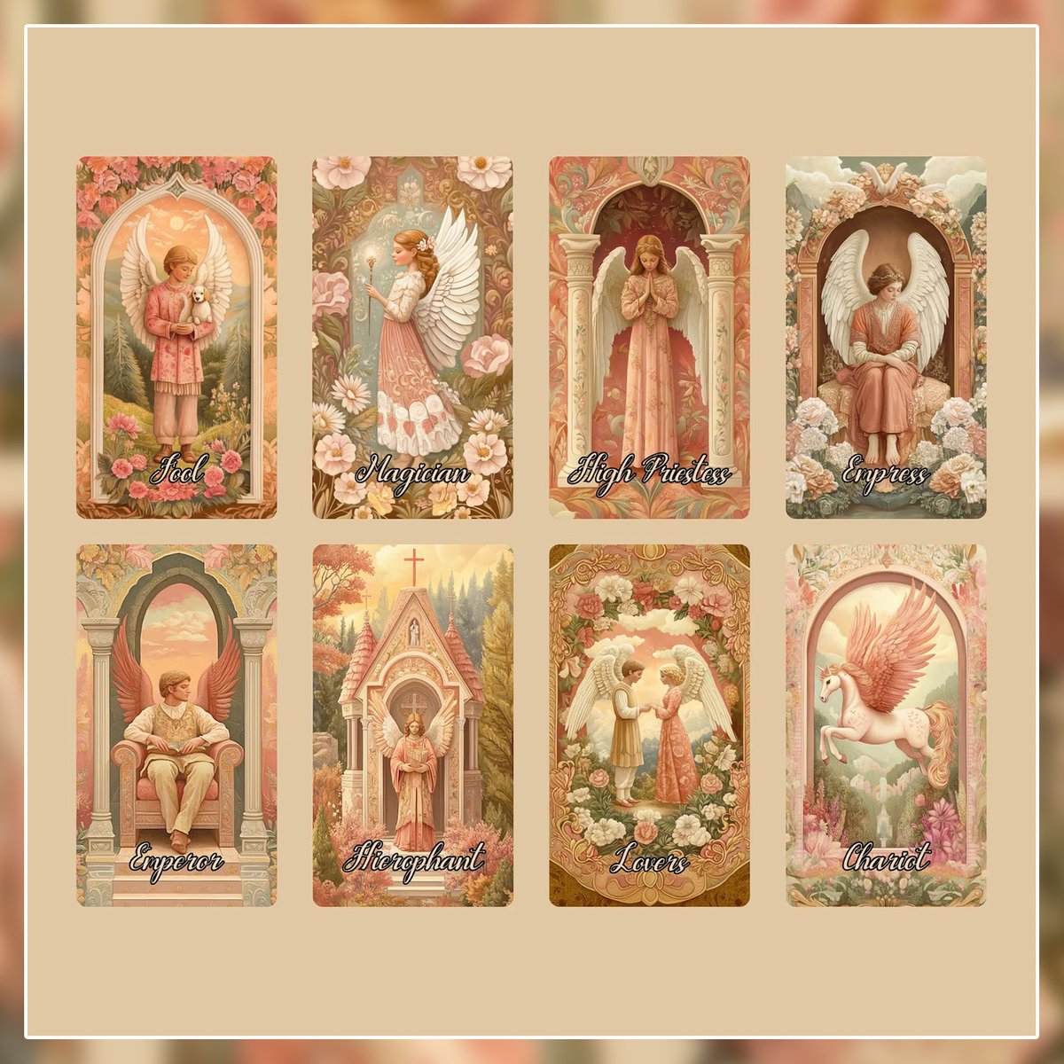 Angelic Bloom Tarot【タロットカード】 | musemuse