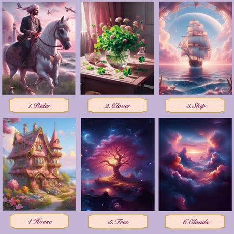 Fantastic dream Lenormand【ルノルマンカード】 | musemuse