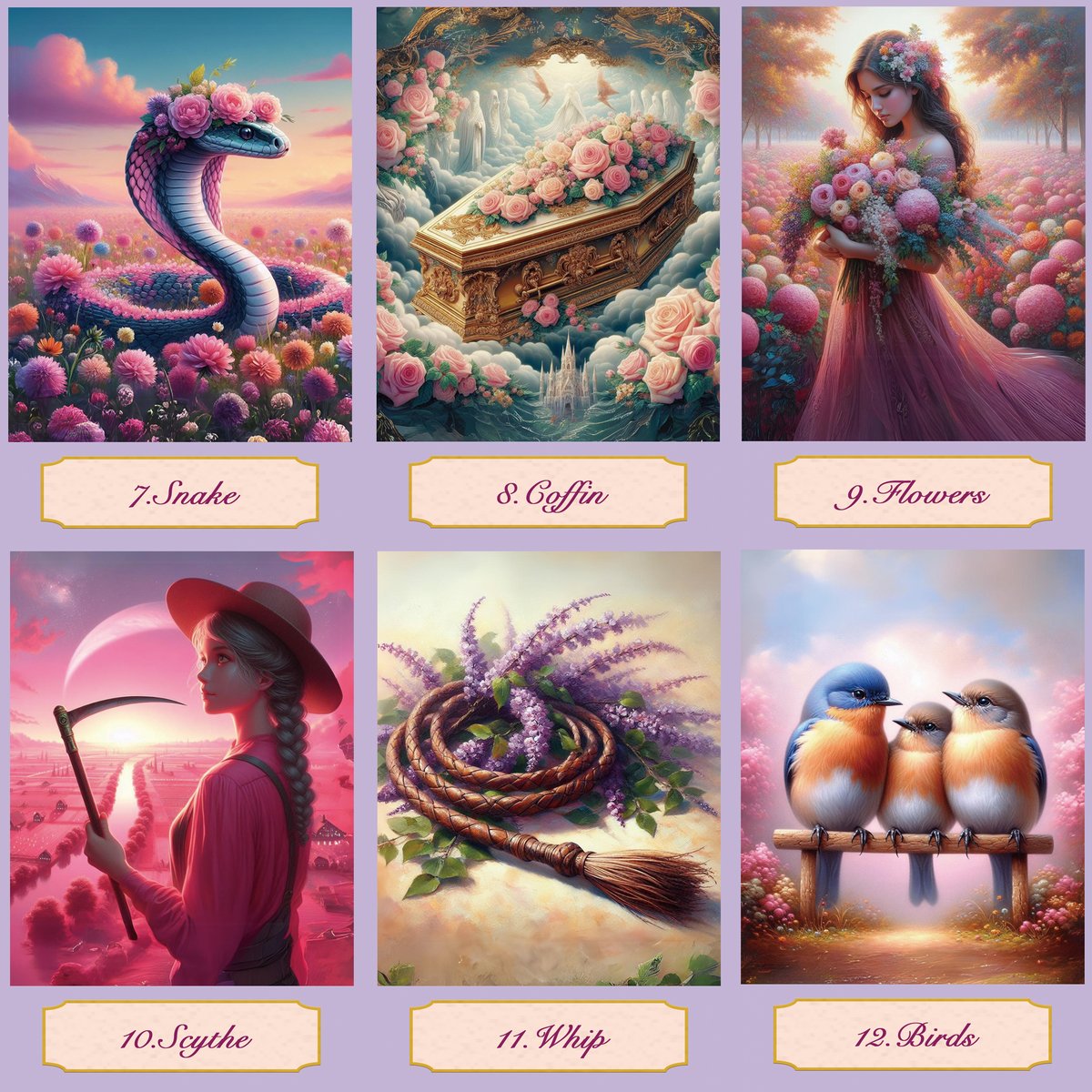 Fantastic dream Lenormand【ルノルマンカード】 | musemuse