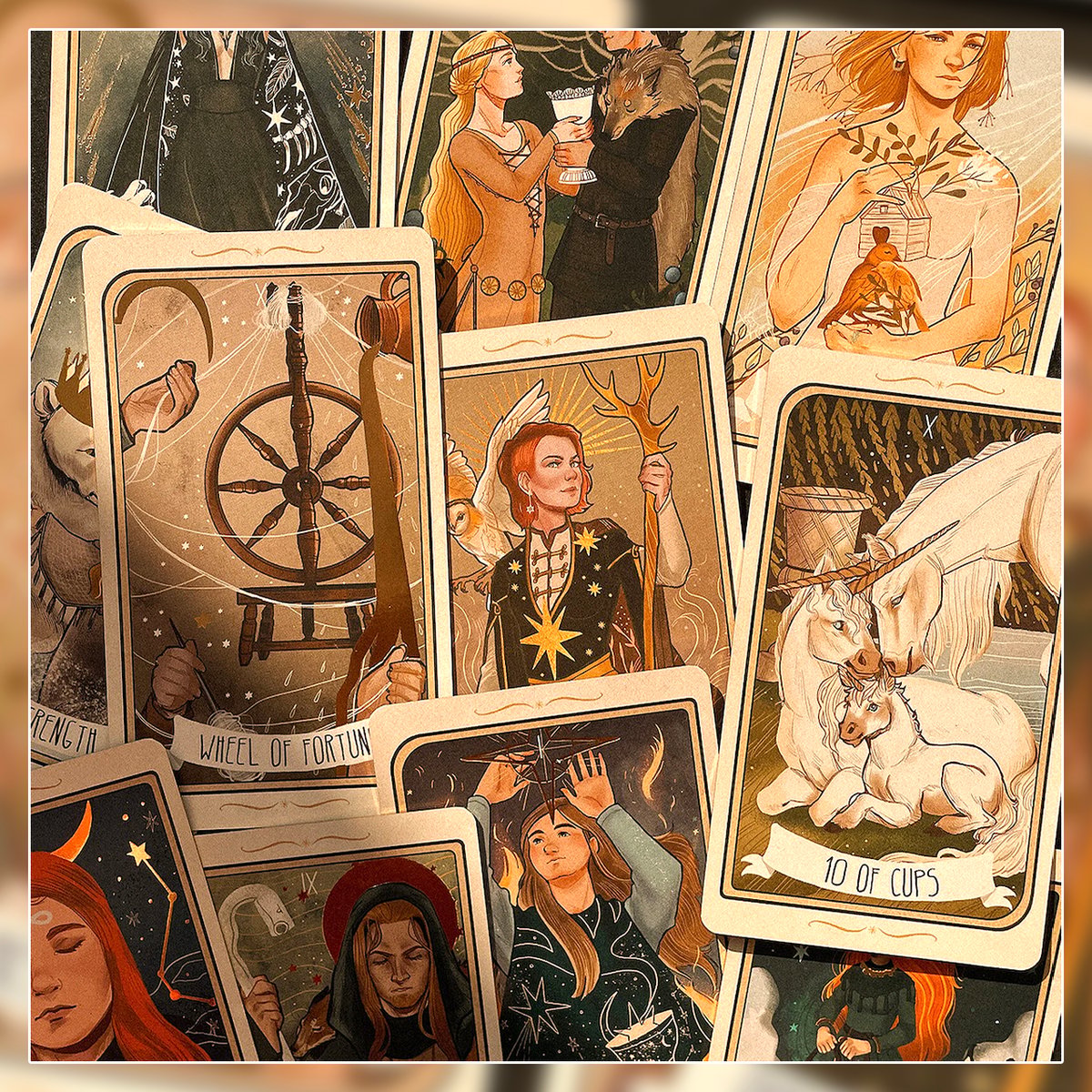 【1stエディション】Forgotten Legends tarot【タロットカード】 | m...