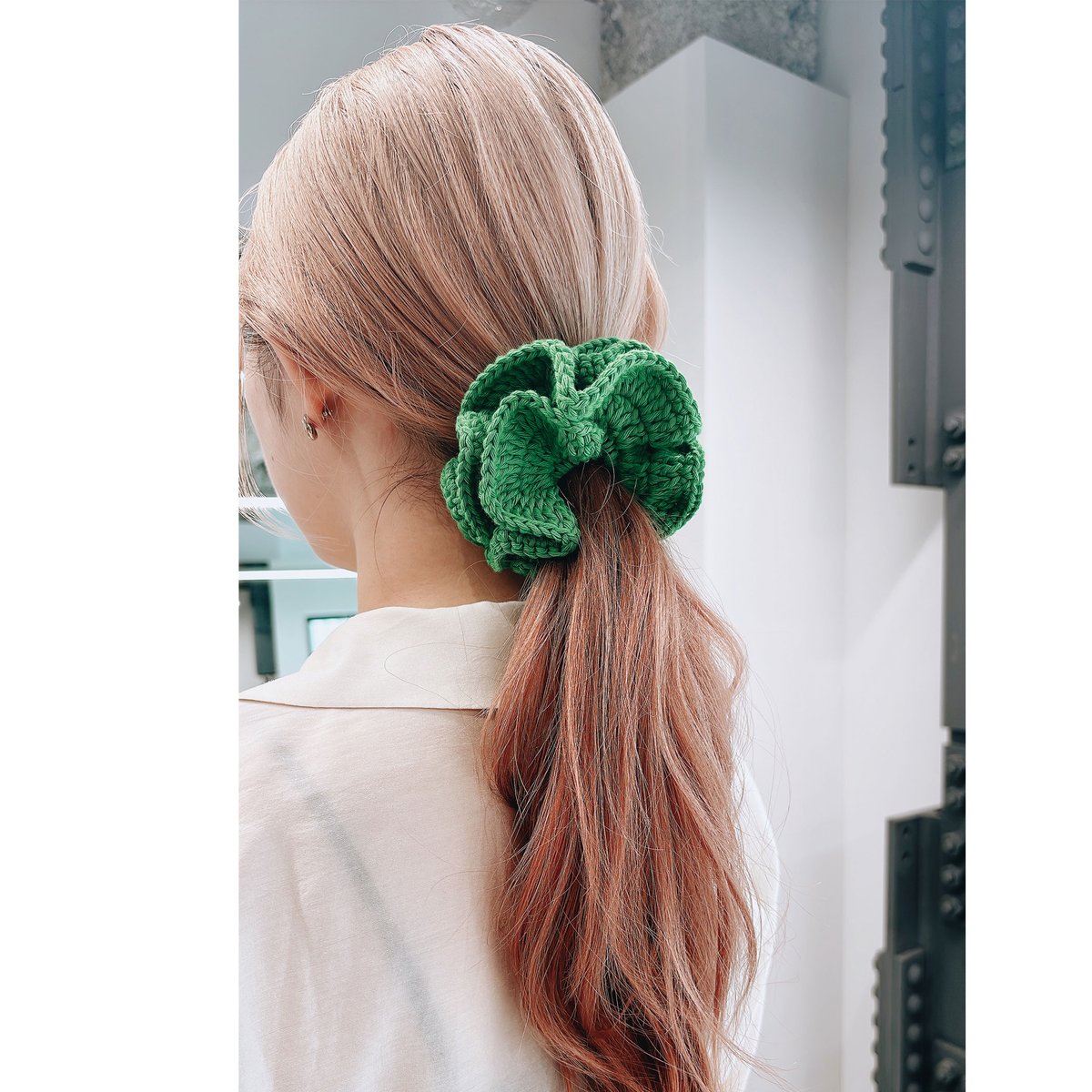 knit scrunchie (005) | posy