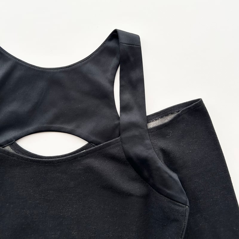 ARMANI black designed tops | pour elles ARMANI black designed tops | pour elles