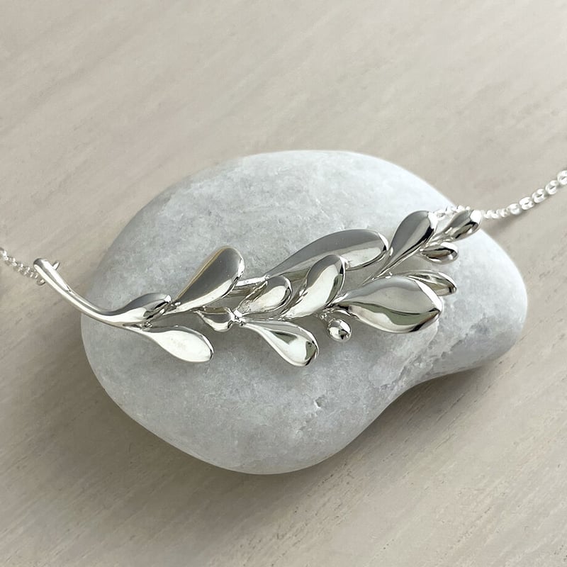 SILVER ネックレス Olive | Hangai SILVER JEWELRY SILVER ネックレス Olive | Hangai SILVER JEWELRY