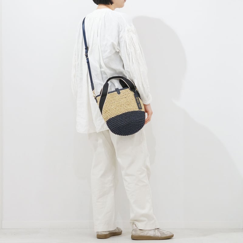 ペーパーカゴバッグ テープハンドル 2wayトート・1 COLORS ペーパーカゴバッグ テープハンドル 2wayトート・1 COLORS