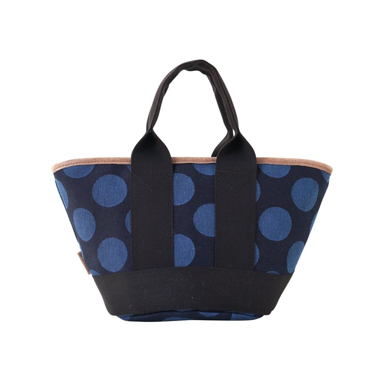 マルシェトートバッグ (ドット) / Folna 224837 / Color BLUE-D マルシェトートバッグ (ドット) / Folna 224837 / Color BLUE-D