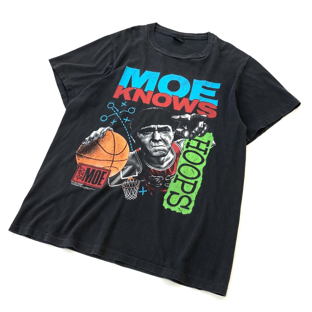 90′s The Three Stooges / Moe Knows T-shirt | RI...