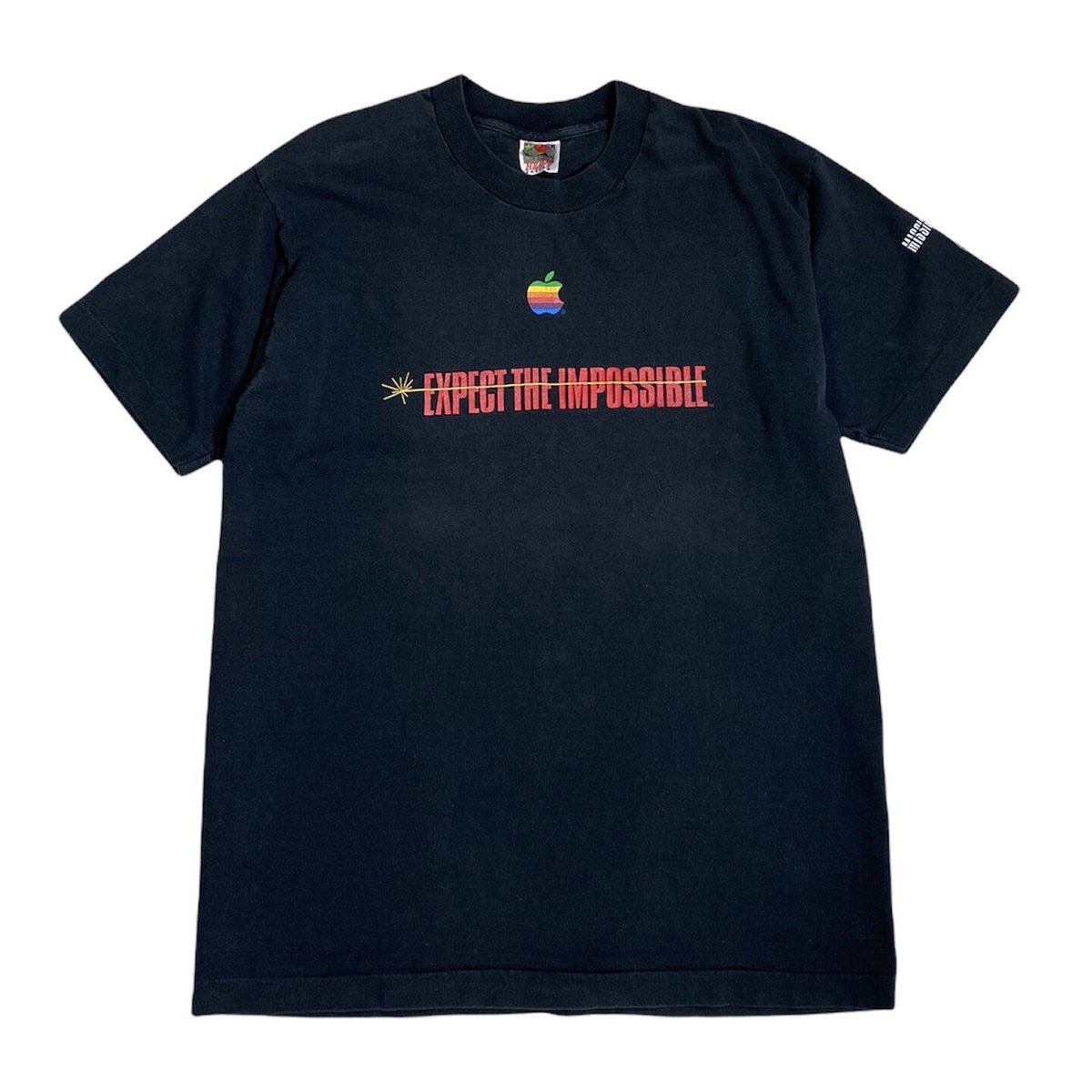 90′s Apple / EXPECT THE IMPOSSIBLE T-shirt | RI...