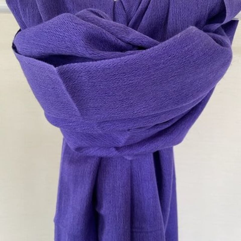 パシュミナストール Violet 秋冬用 | Arissara Kram et Mudmee パシュミナストール Violet 秋冬用 | Arissara Kram et Mudmee