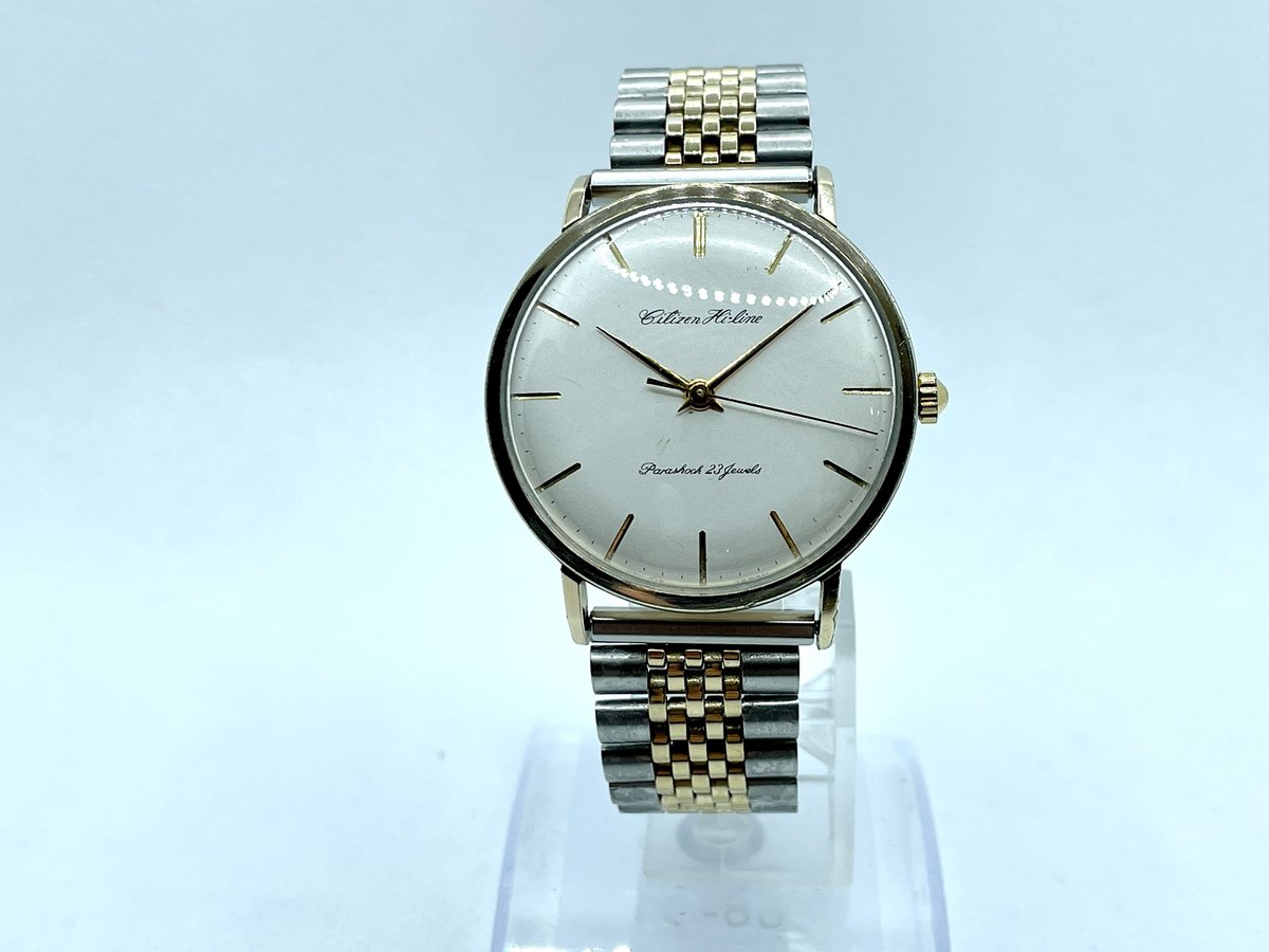 OH済み】CITIZENシチズンハイライン手巻きHL51507082 14k GOLDFIL OH済み】CITIZENシチズンハイライン手巻きHL51507082 14k GOLDFIL