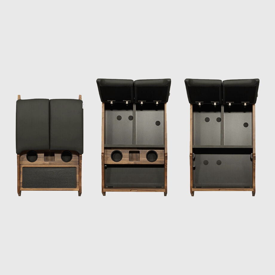 WALNUT CENTER CONSOLE WIDE BODY | ELVAN STORE