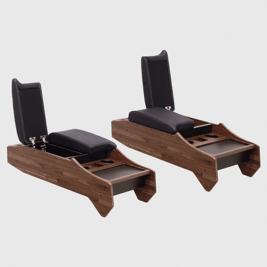 WALNUT CENTER CONSOLE REAR WIDE BODY | ELVAN STORE