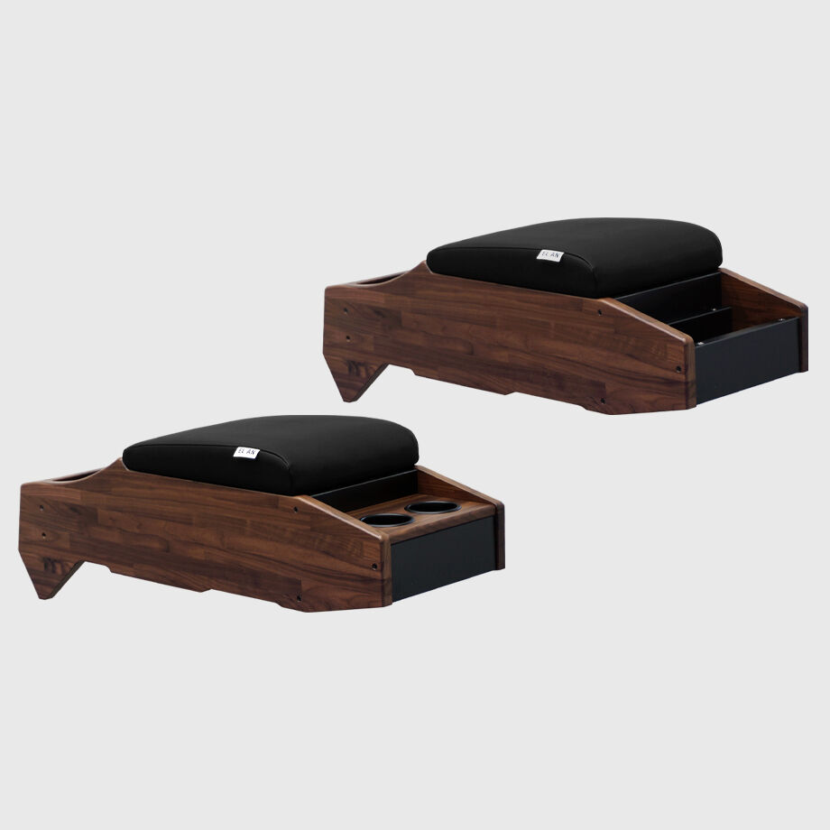 WALNUT CENTER CONSOLE REAR NARROW BODY | ELVAN ...