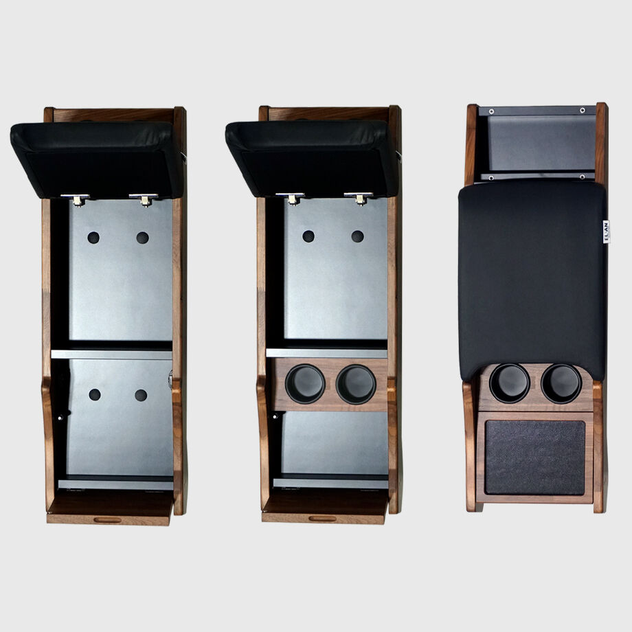 WALNUT CENTER CONSOLE REAR NARROW BODY | ELVAN ...