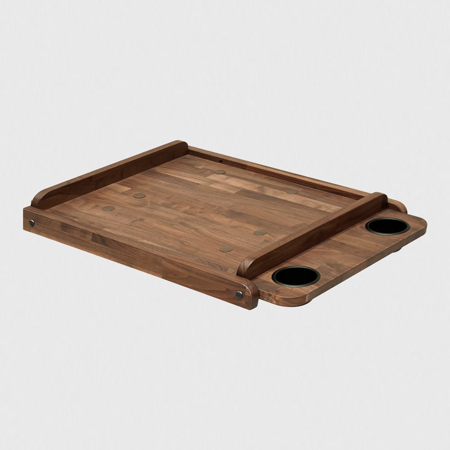 WALNUT FLAT CONSOLE WIDE BODY | ELVAN STORE