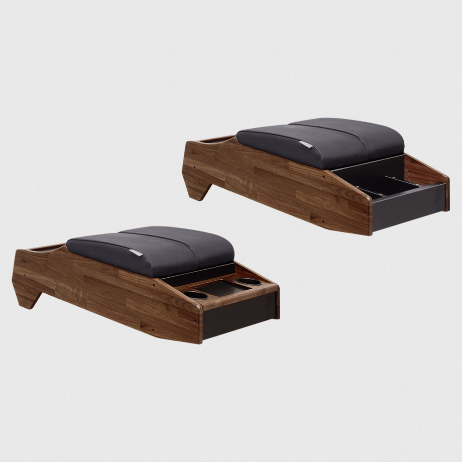 WALNUT CENTER CONSOLE REAR WIDE BODY | ELVAN STORE