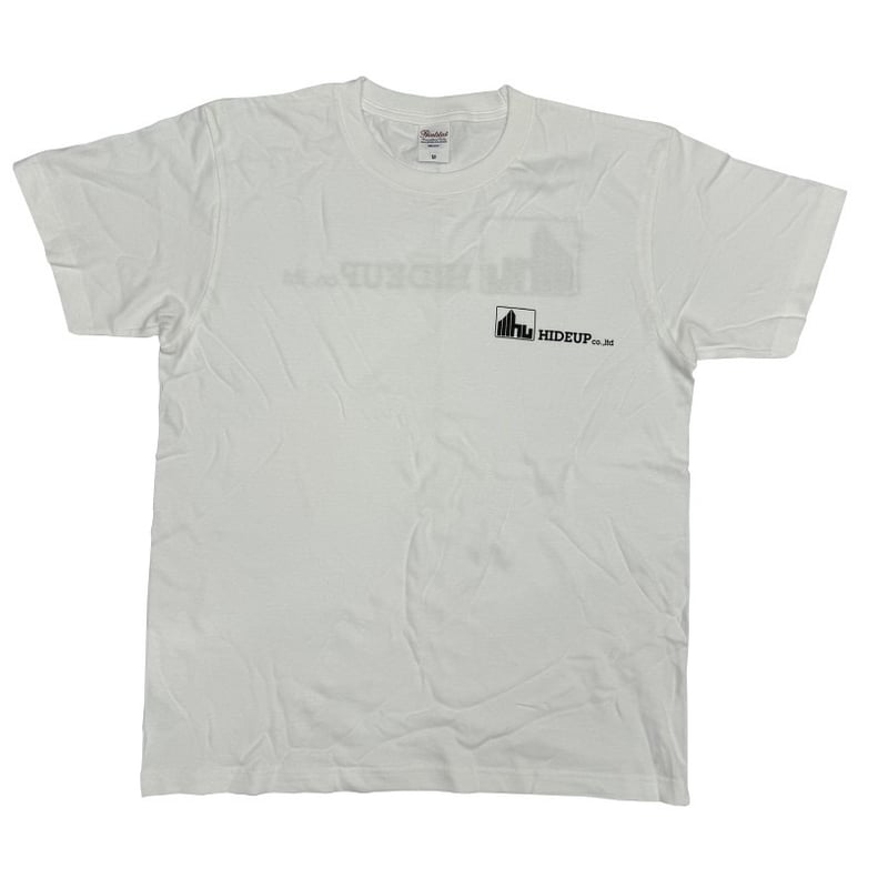 HIDEUPロゴTシャツ ホワイト | HIDEUP ONLINE STORE HIDEUPロゴTシャツ ホワイト | HIDEUP ONLINE STORE