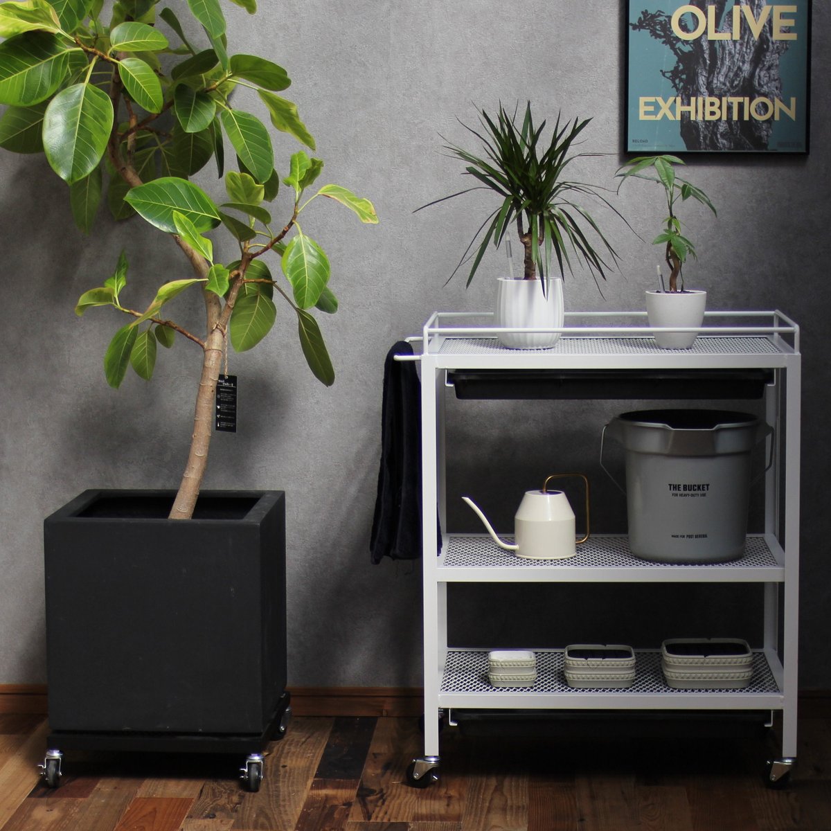 水やり専用ワゴン | Lim iron craft