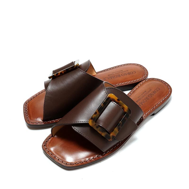 CORSO ROMA 9 コルソローマノーヴェQ573 D.Brown ビッグバックル CORSO ROMA 9 コルソローマノーヴェQ573 D.Brown ビッグバックル