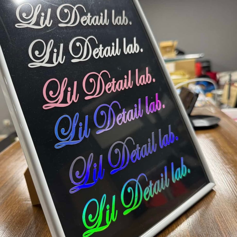 Lil Detail Lab. カッティングステッカー | Lil Detail lab.