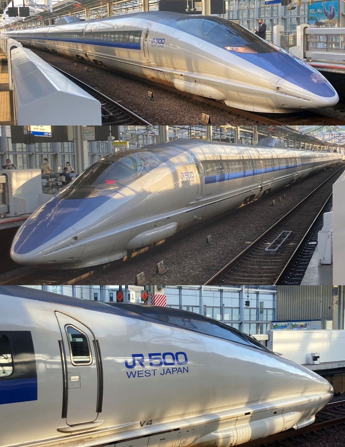 JR-W Shinkansen Series 500 EMU Composition Code...