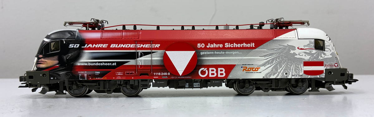 ROCO #63829 OeBB 1116 Electric Loco "50 Jahre B...
