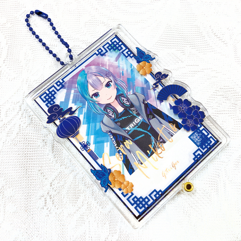 【G.triGerオリジナル 推し活グッズ】アクリルフレーム (中華)【トレカ・アクスタ用】