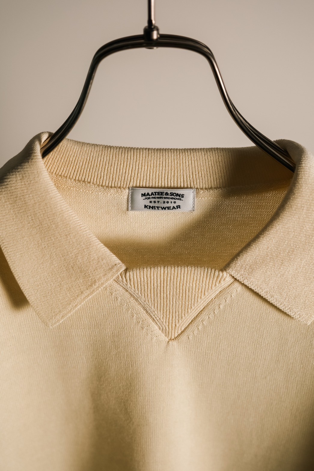 MAATEE&SONS POLO SWEATER | MusterWerk MAATEE&SONS POLO SWEATER | MusterWerk