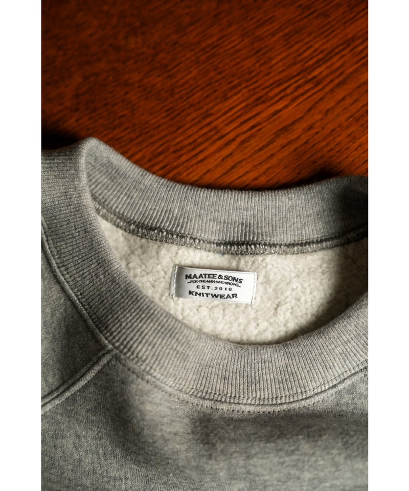 MAATEE&SONS Ex. MW/UTSUBO PARK COLLEGE SWEAT | MAATEE&SONS Ex. MW/UTSUBO PARK COLLEGE SWEAT |