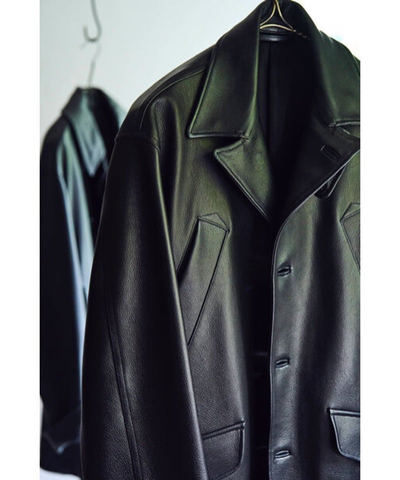 MAATEE&SONS LAMB LEATHER ARMY JACKET | MusterWerk MAATEE&SONS LAMB LEATHER ARMY JACKET | MusterWerk