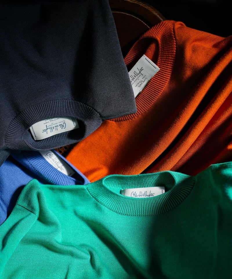 Olde H & Daughter SILK PLAIN STITCH CREW NECK P Olde H & Daughter SILK PLAIN STITCH CREW NECK P