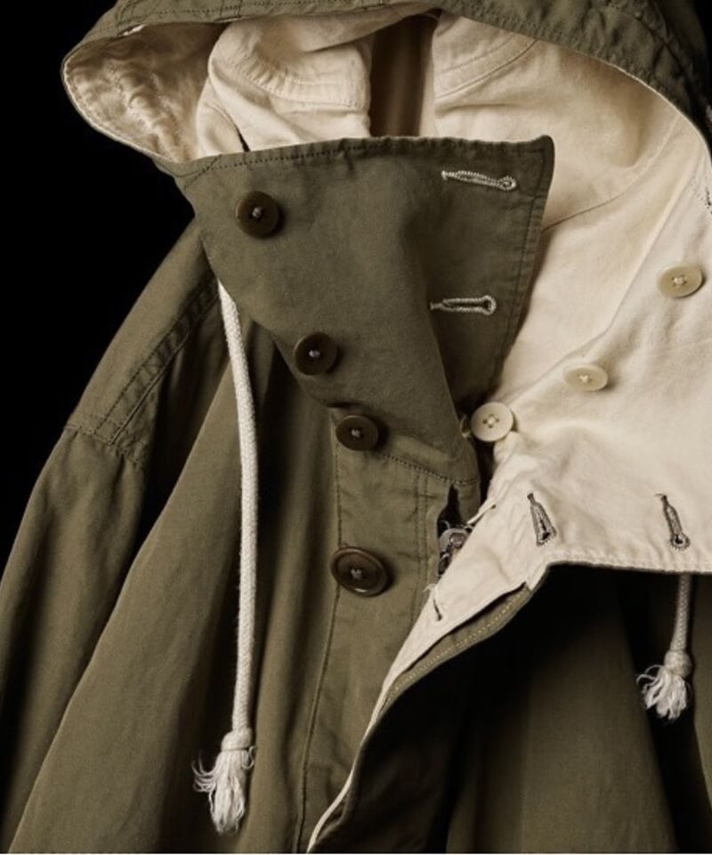 MAATEE&SONS UK VENTILE ARMY COAT | MusterWerk MAATEE&SONS UK VENTILE ARMY COAT | MusterWerk