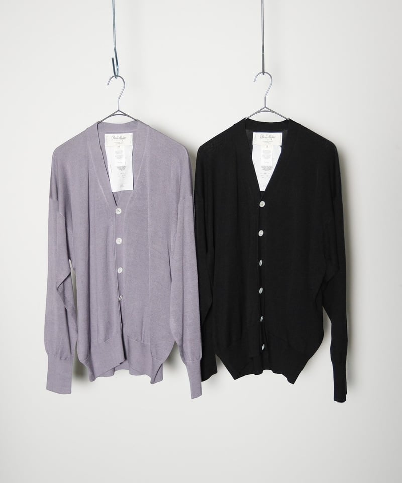 Olde H & Daughter SILK PLAIN STITCH CARDIGAN | Olde H & Daughter SILK PLAIN STITCH CARDIGAN |