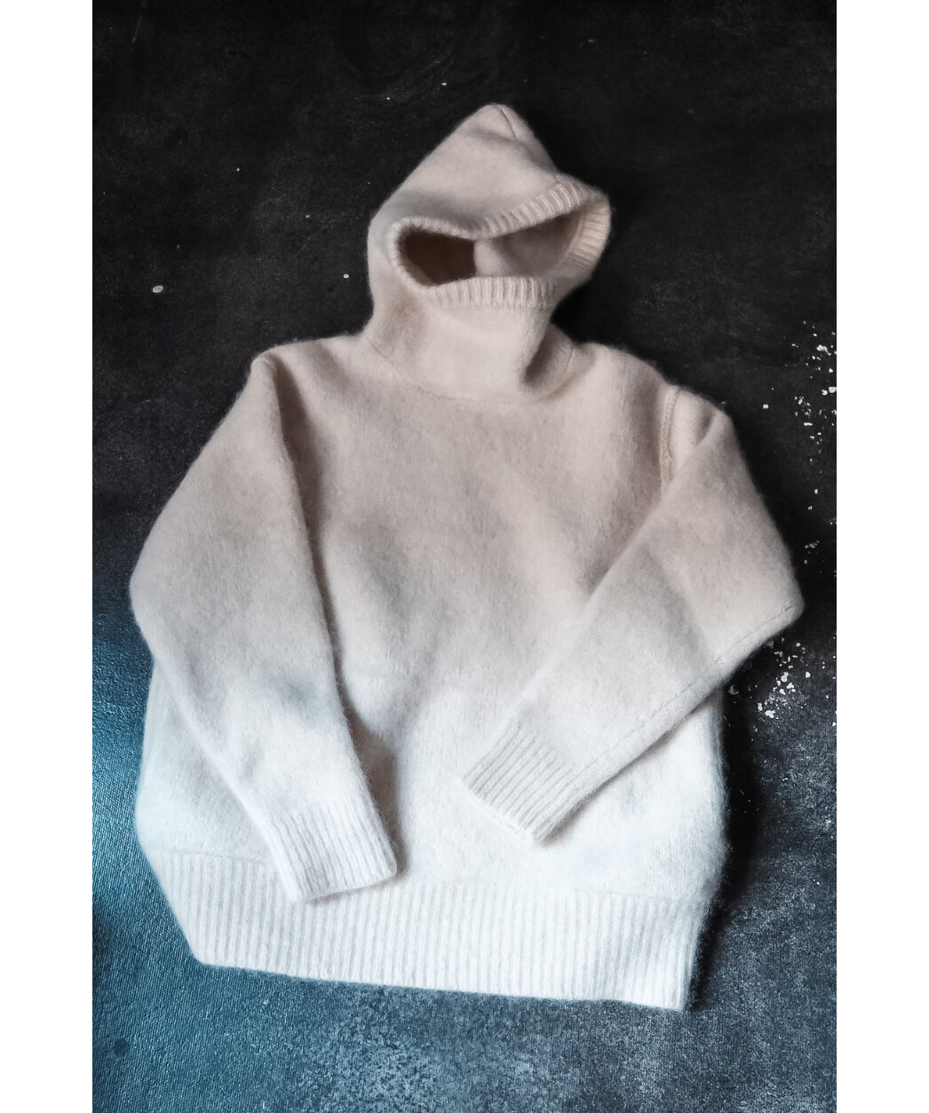 slopeslow Yak Shetland HOODIE BALACLAVA | Muste slopeslow Yak Shetland HOODIE BALACLAVA | Muste
