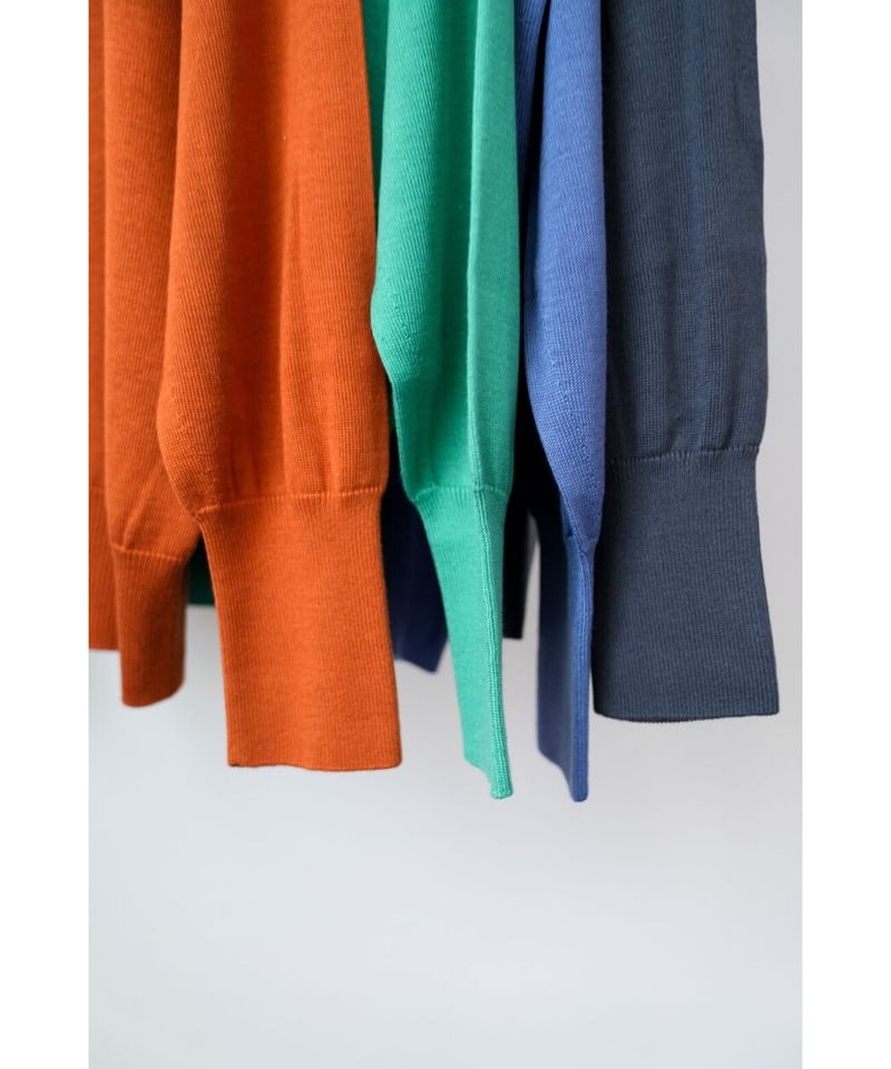 Olde H & Daughter SILK PLAIN STITCH CREW NECK P Olde H & Daughter SILK PLAIN STITCH CREW NECK P
