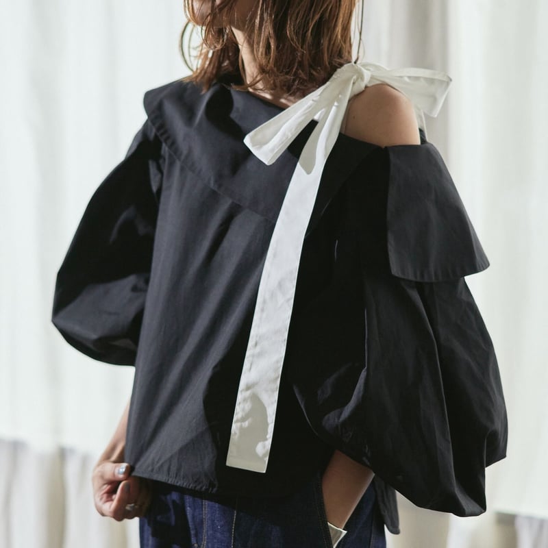 BB blouse (black) | RIKO BB blouse (black) | RIKO