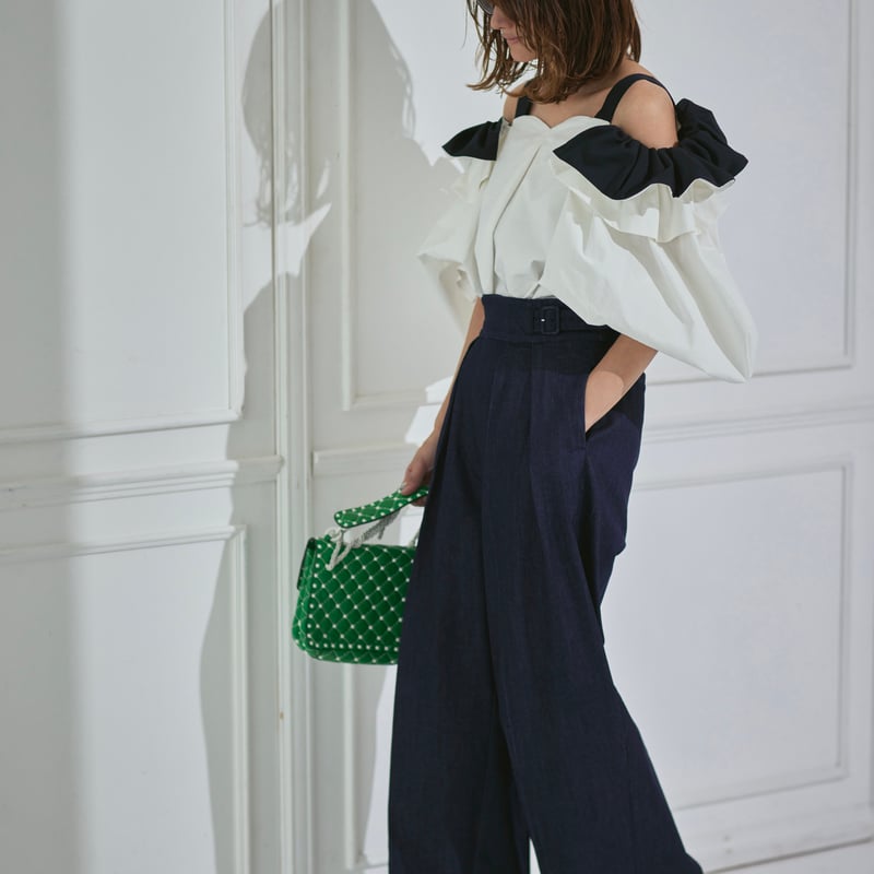 Bouquet tops(white) | RIKO Bouquet tops(white) | RIKO