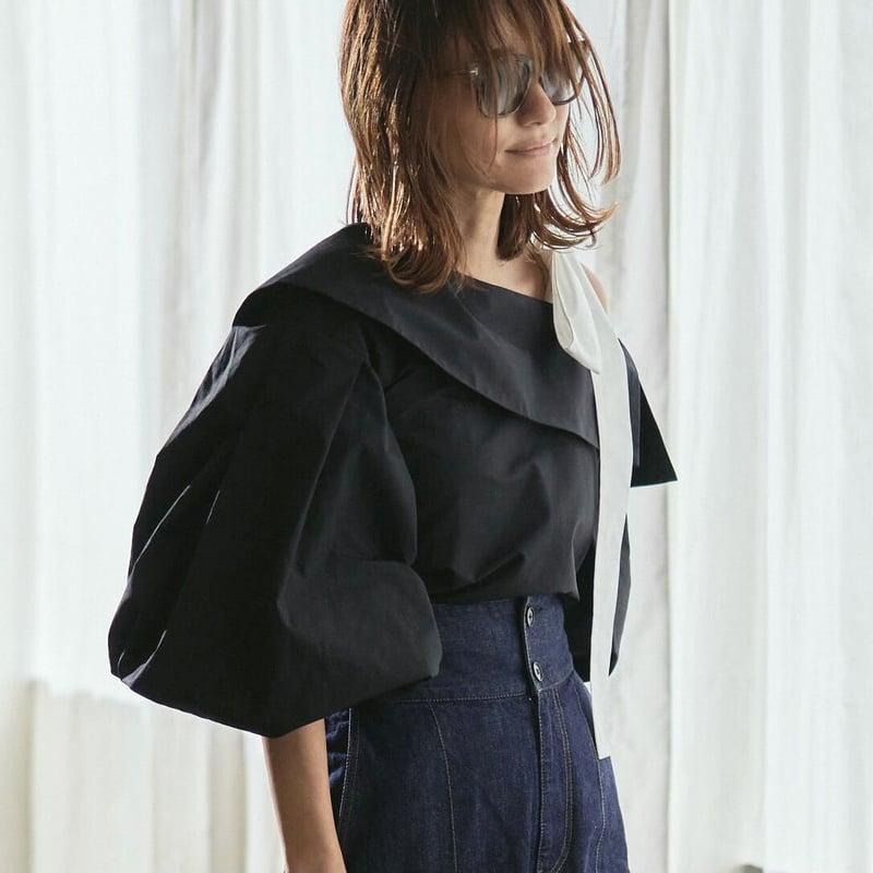 BB blouse (black) | RIKO BB blouse (black) | RIKO