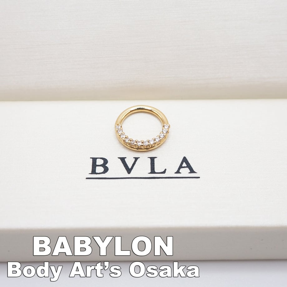 Gem Oaktier (2) (White CZ) | Babylon Body Art's...
