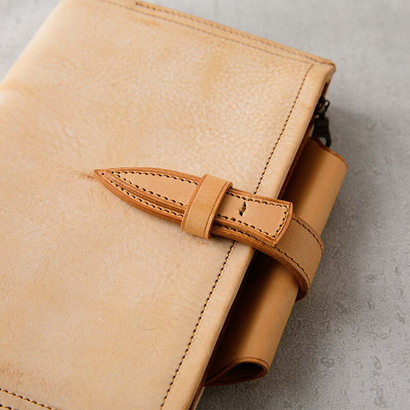 KNOX 【FLUCT｜フラクト】 システム手帳 バイブルサイズ ベルト付き 124-81...