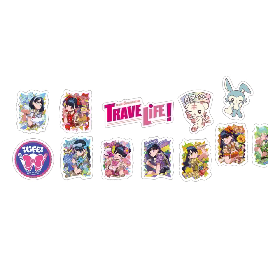 【iLiFE!】zeppツアー iLiFE!ランダムステッカー2024 | heroineso...