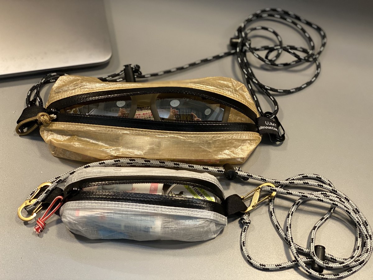 UL zip pouch DCF XSsize | UJMT.